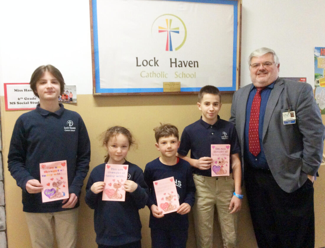 LH Catholic takes part in Valentine Card Campaign | News, Sports, Jobs ...